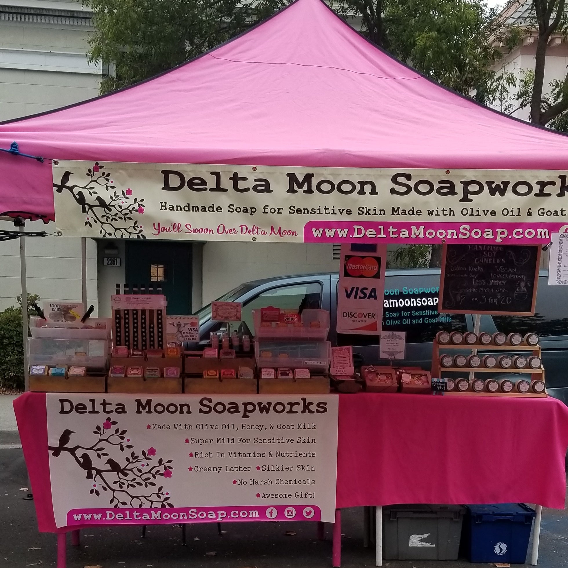 Delta Moon Soapworks Handmade Goat Milk Soap, Gift Boxes, Soy Candles ...